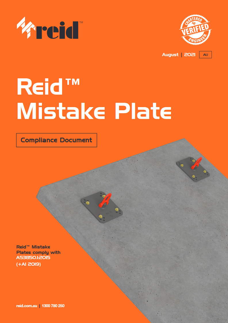 Reid™ Mistake Plate Compliance Document